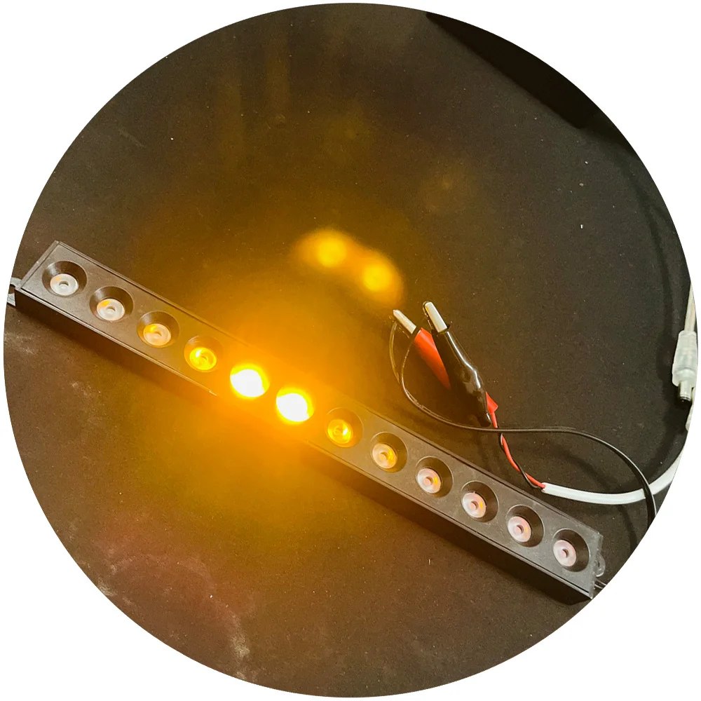 Truck Warning Light Black Shell Rgb Linear Led Module IP65 12v Side ...