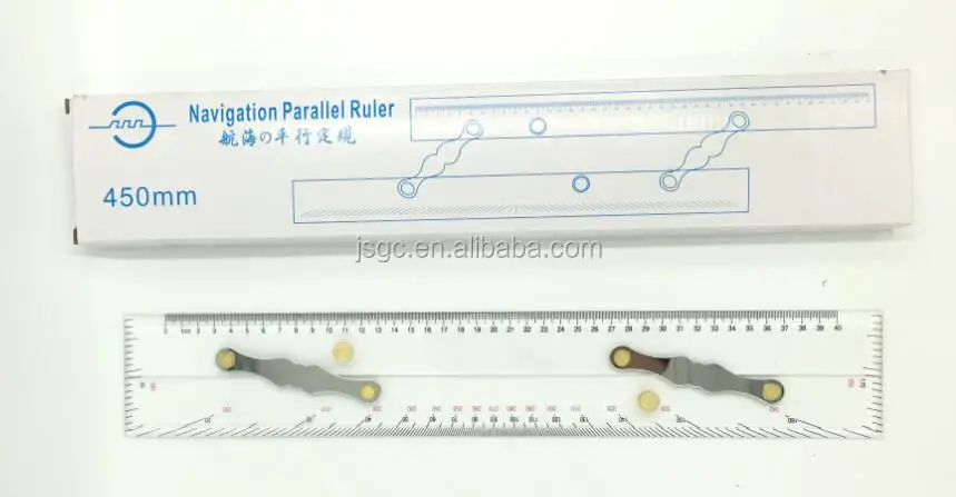 Nautical Equipment Plastic Marine Parallel Ruler 450mm / Impa 371001 ...
