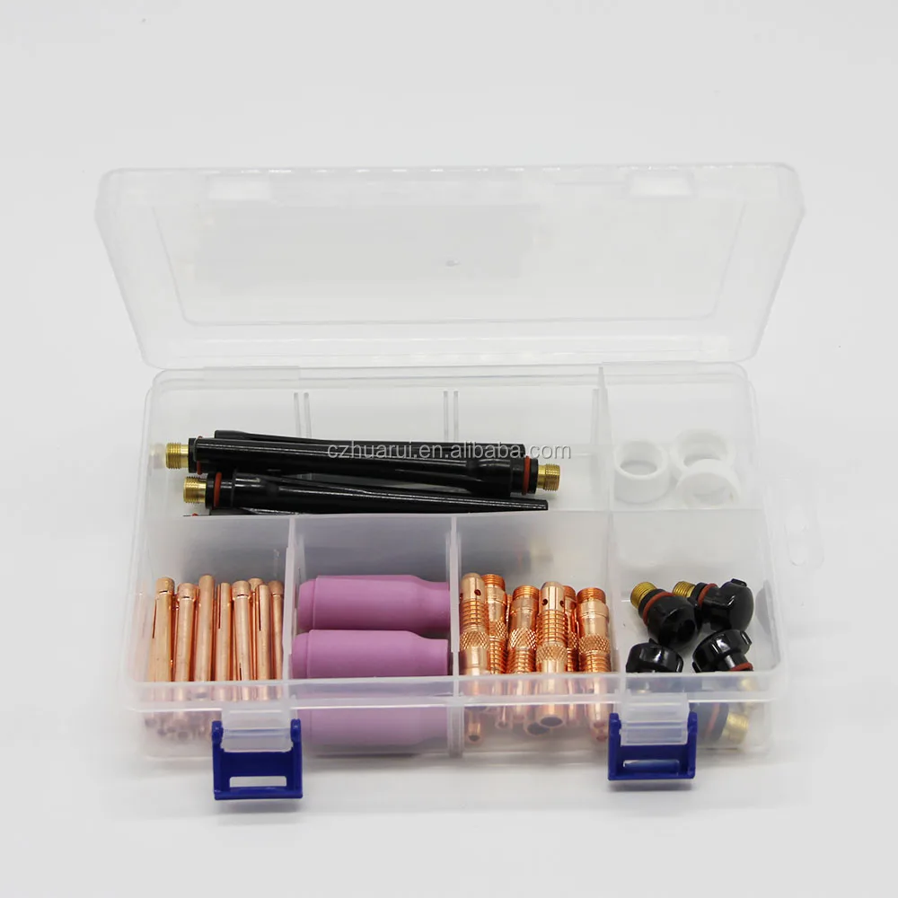 TIG Weld Accessories - Ceramic Nozzles & Collets for WP17/18/26