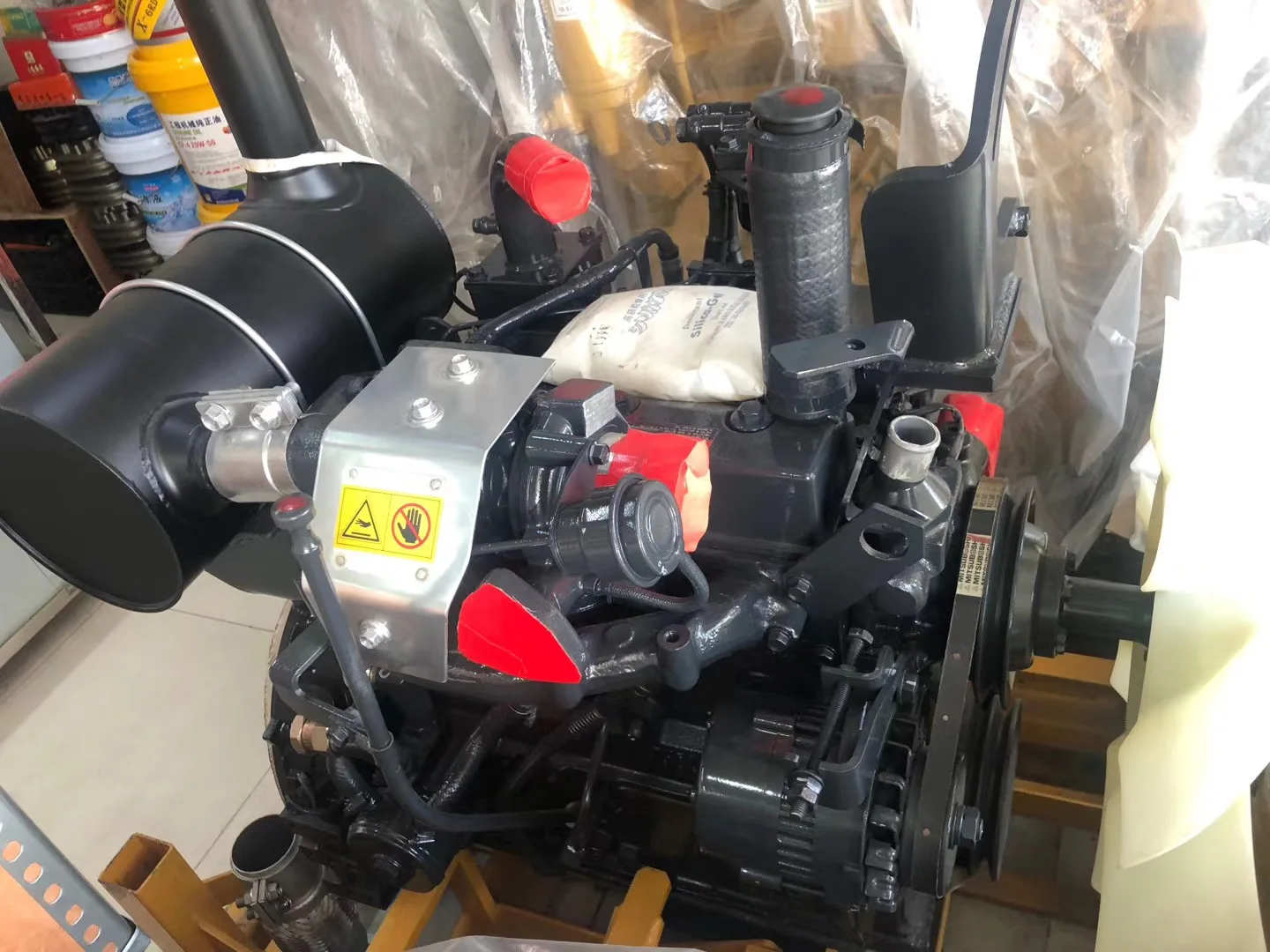 Genuine New Saa4d95le-3 Engine Ass'y For Pc130-7 Excavator Engine 4d95 ...