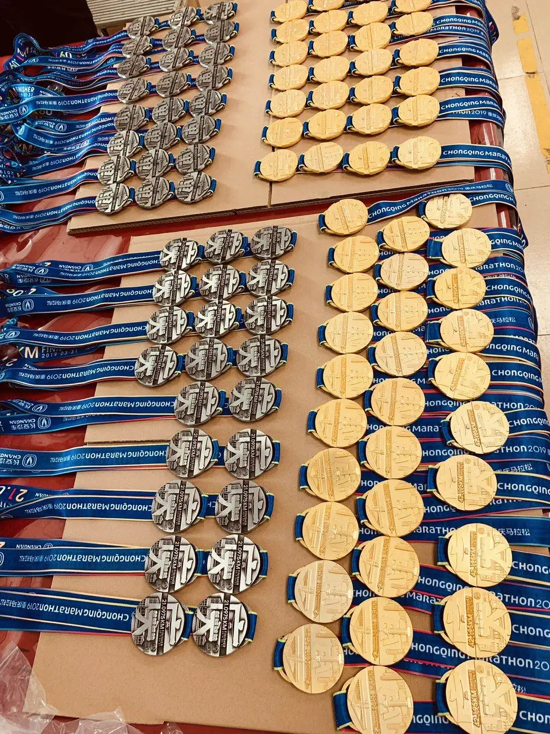 Custom Sport Medal Zinc Alloy Die Casting Running Metal Medal Marathon ...