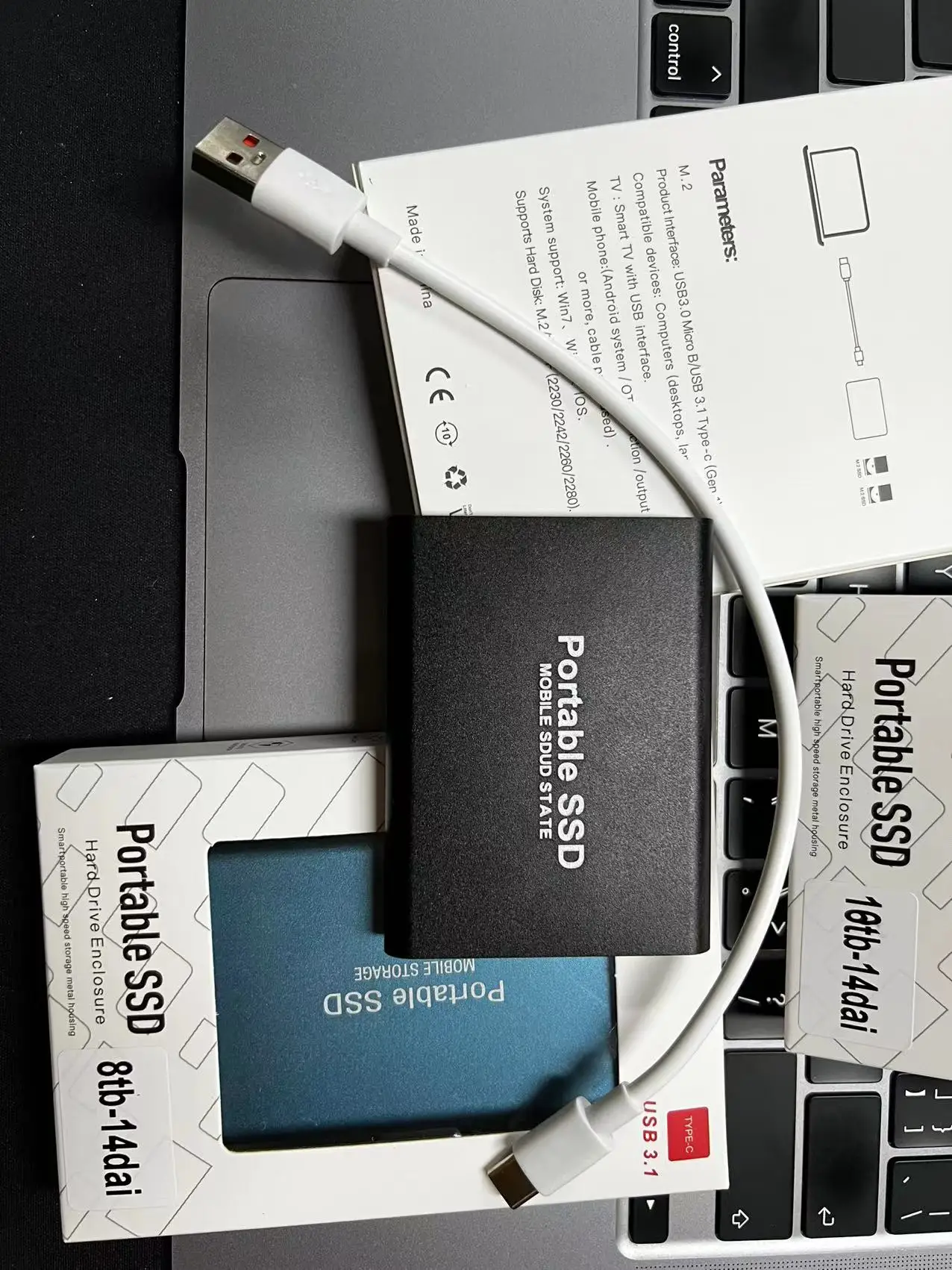 1TB to 32TB Customizable Ssds - Portable Storage Solutions