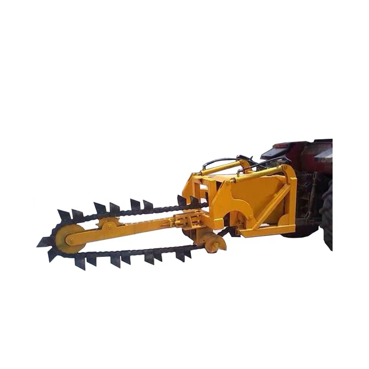 Oc-kgj100 Made In China Large Power Tractor Mounted Chain Trenching ...