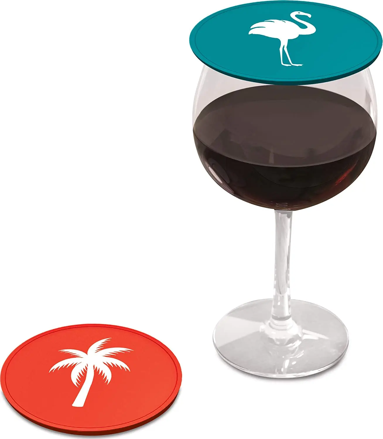10cm Outdoor Drink Top Covers Custom Logo Reusable Wine Glass Silicon ...