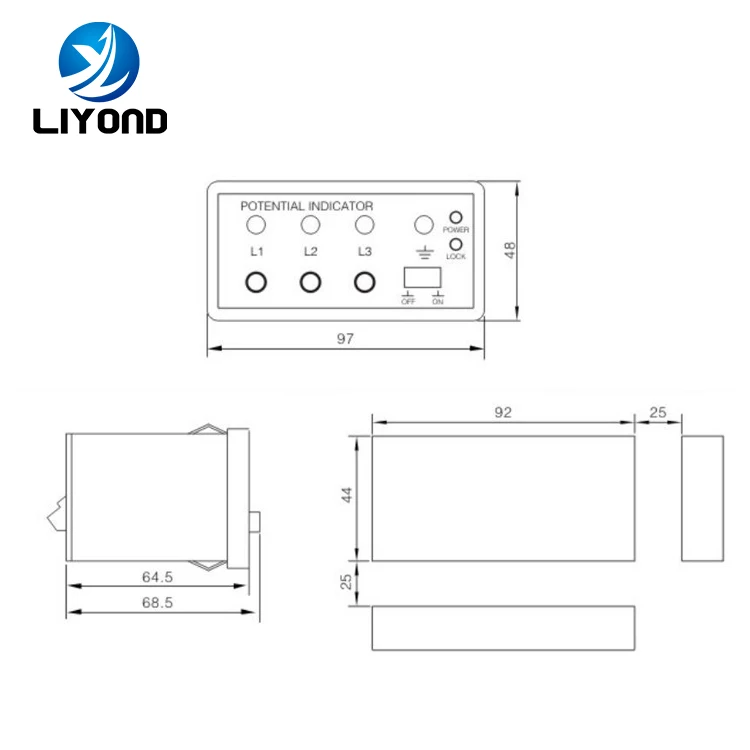High Voltage Presence Indication System Dxn-Q with Lock Function ...