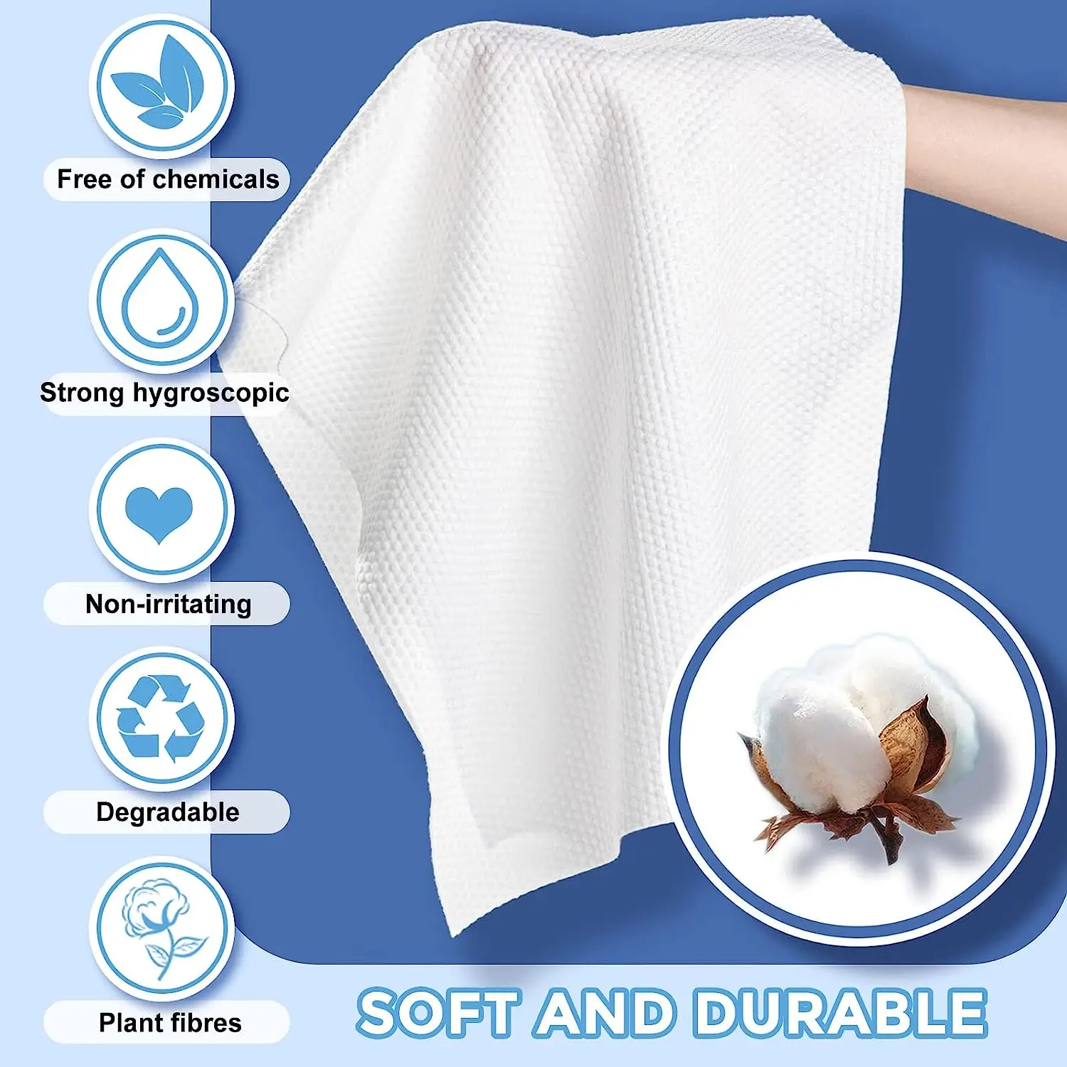 High Quality Magic Compressed Towels - Quick Dry & Eco-friendly