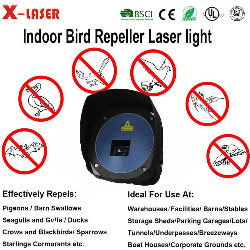 1000mw Green BIRD DETERRENT LASER for Outdoor Farm Use