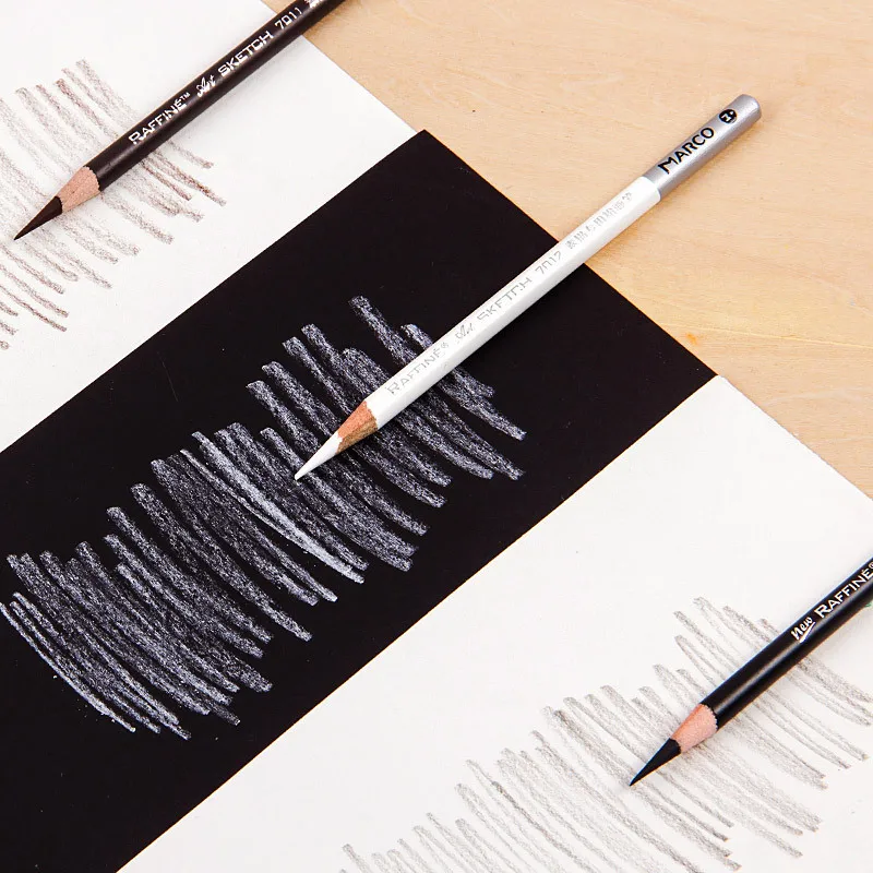 Marco Drawing Art Student Sketching Highlighted Charcoal Soft Medium ...