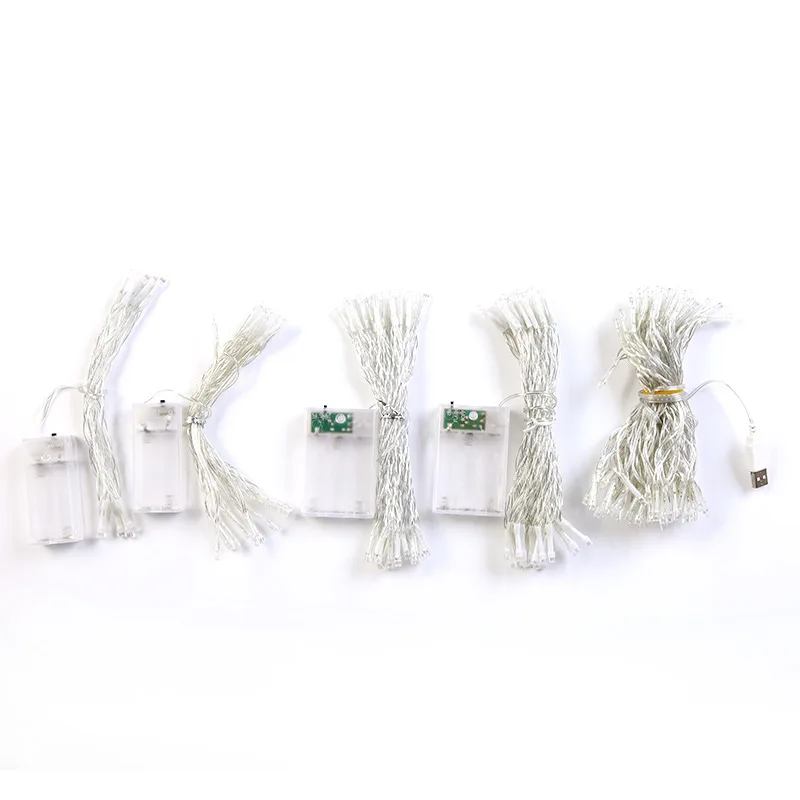 1m 10 Leds Flashing Battery Light String Outdoor Christmas Lights ...