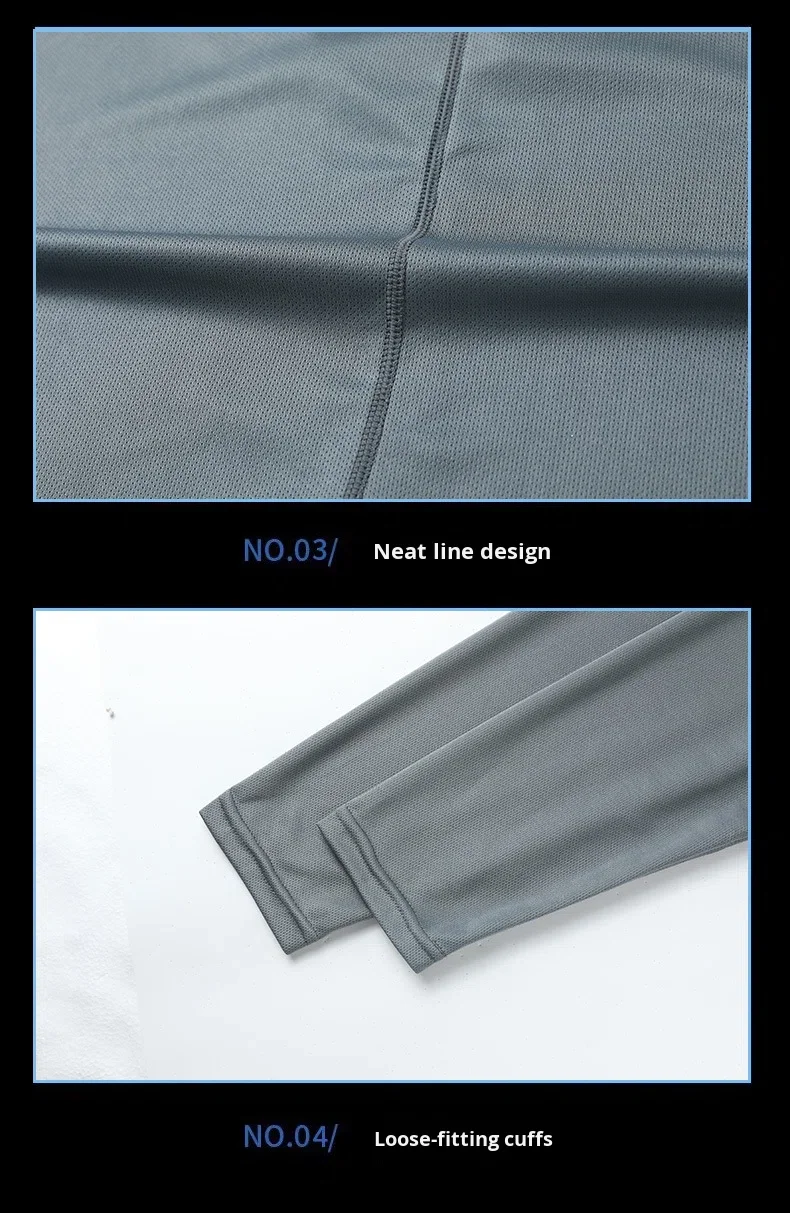 180 GSM Plus Size Compression Polyester Tee Shirt for Men