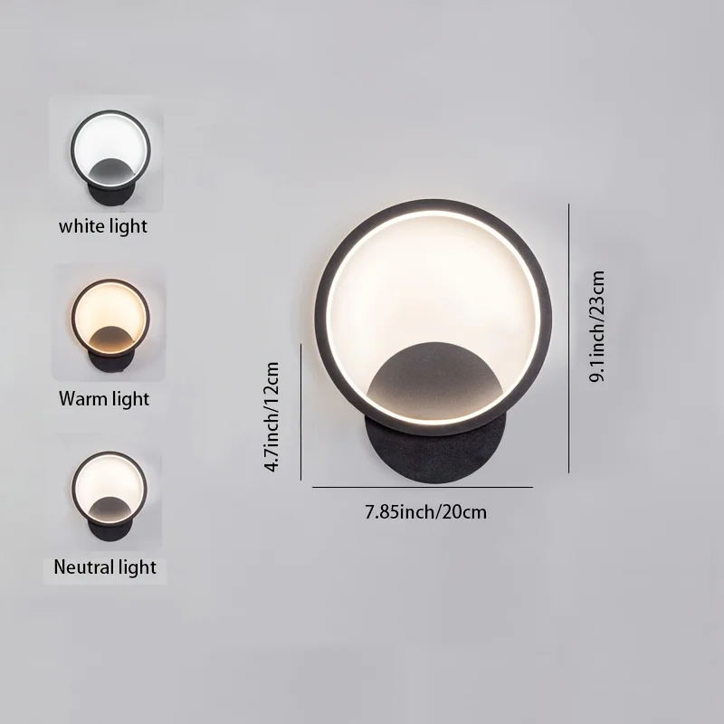 Hanging Wall Lamp Modern Headboad Wall Mounted Light Brushed Nickel ...