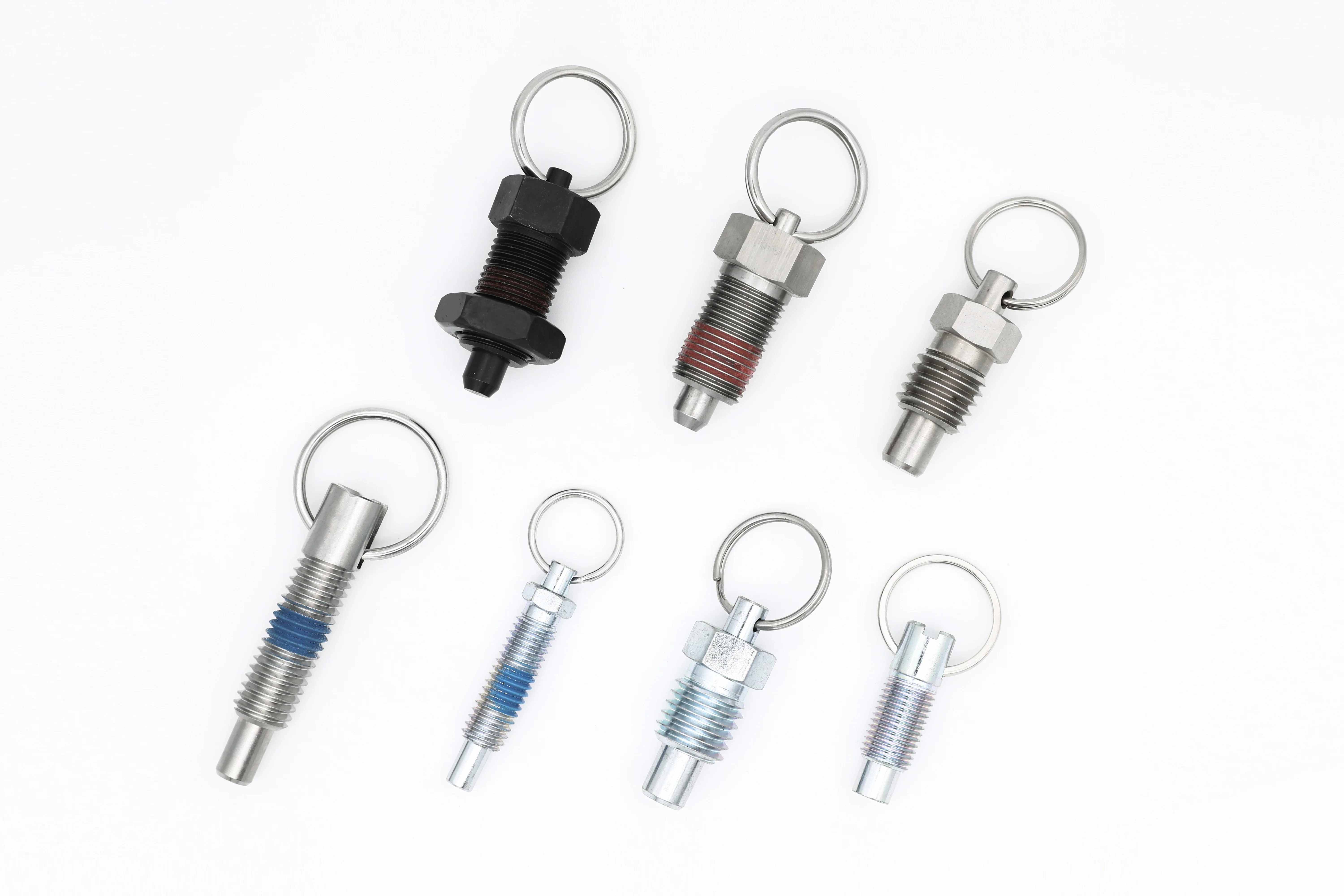 Stainless Steel Pull Ring Retractable Spring Plunger - Buy Spring ...