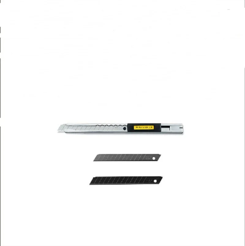 Olfa 9mm Stainless Steel Utility Knife (svr-1) - Multi-purpose Retractable Precision Knife W ...