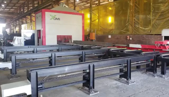 Structural Steel H Beam Cutting Machine Cnc Plasma H Beam Profile ...