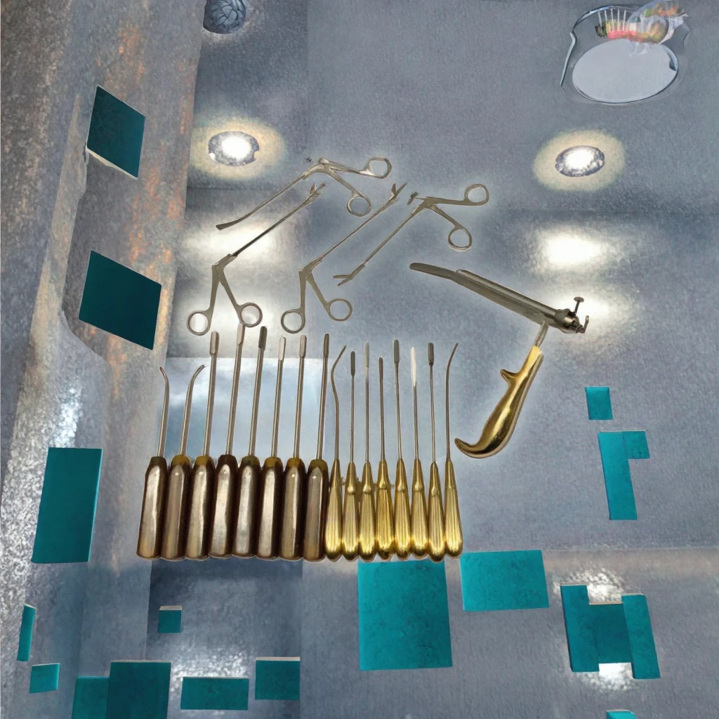 High Quality Manual Endoscopic Facelift Instrument Set Surtechs German ...