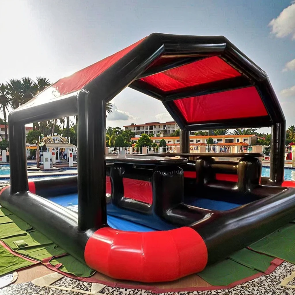 Customized Large Luxury Platform Inflatable Bar Premium Advertising ...