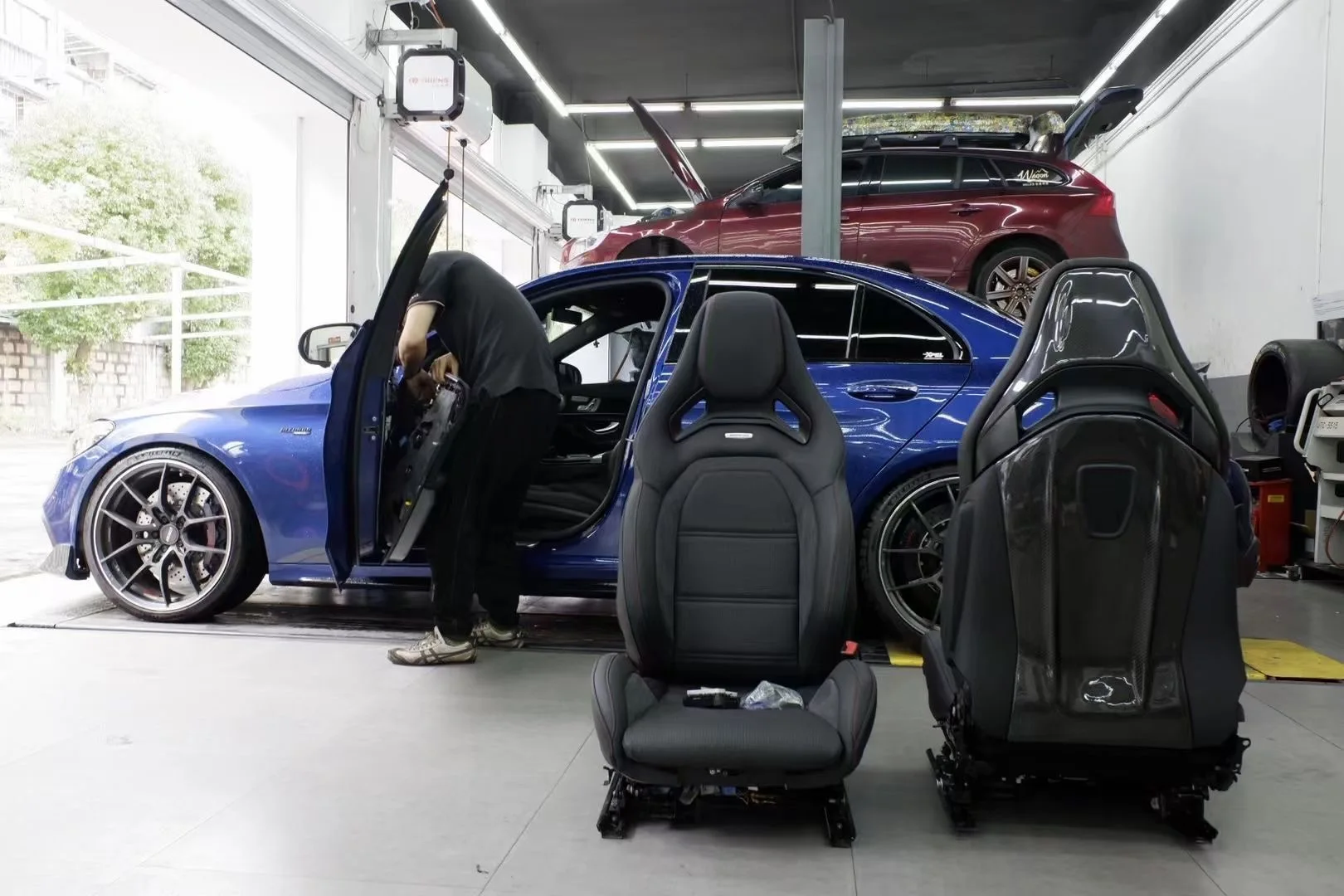 AMG Racing Seats for Mercedes-Benz W167 W177 W190 W205 W206 - Sport ...