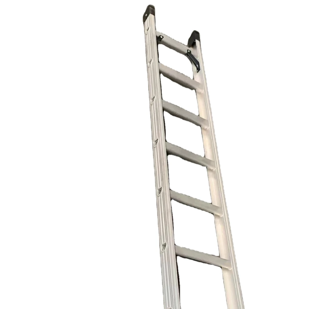 Aluminium Straight Ladder With Steps Brace For Building - Buy Aluminum ...