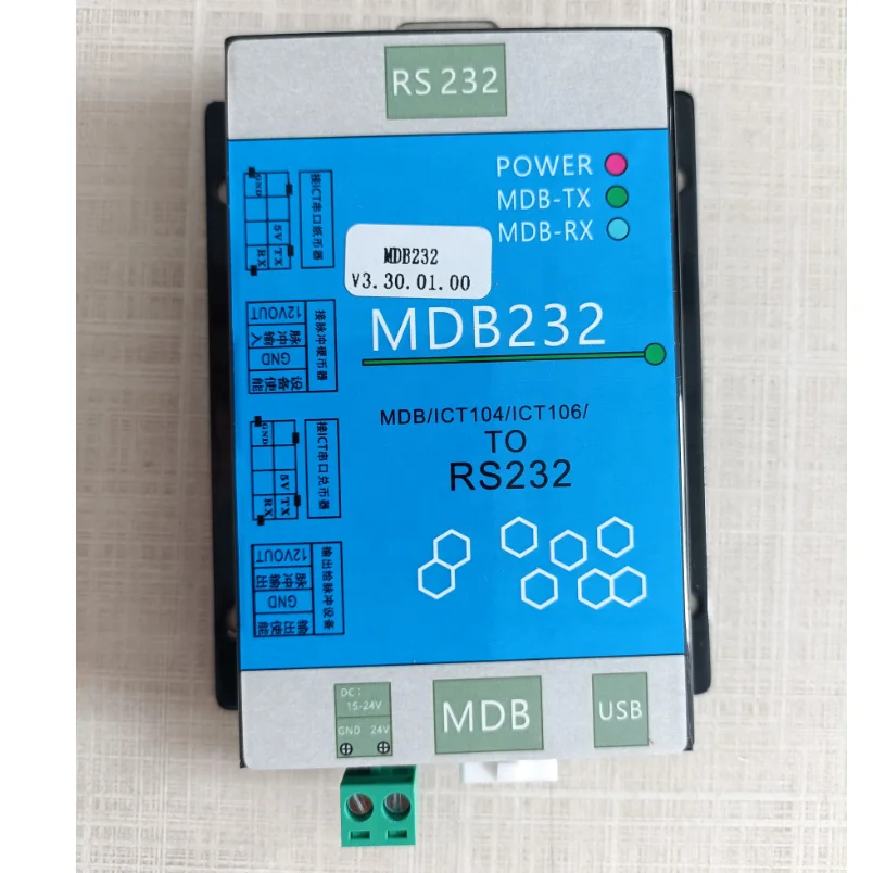 MDB-RS232 Converter for Vending Machines - Reliable & Efficient