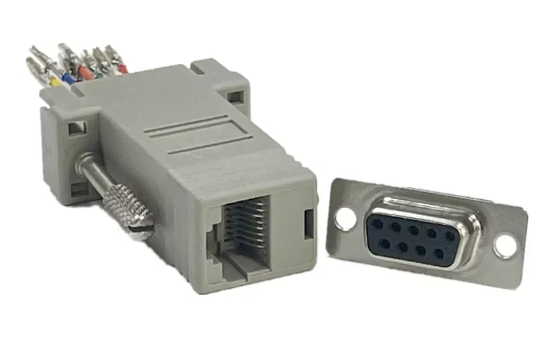 High Quality Db9 Female To Rj45 Female Db9 To Rj45 Adapter Connector ...