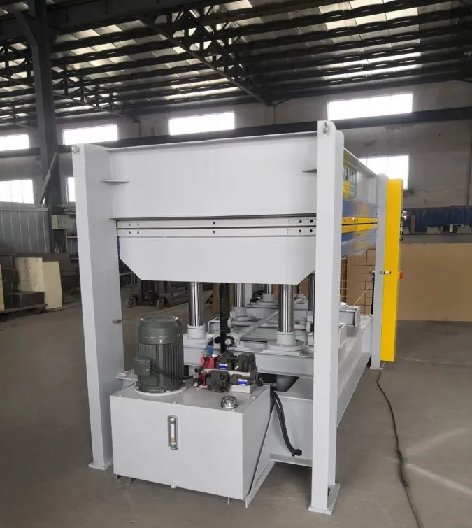 100 Ton MDF Hydraulic Plywood Laminate Hot Extrusion Press Machine for ...