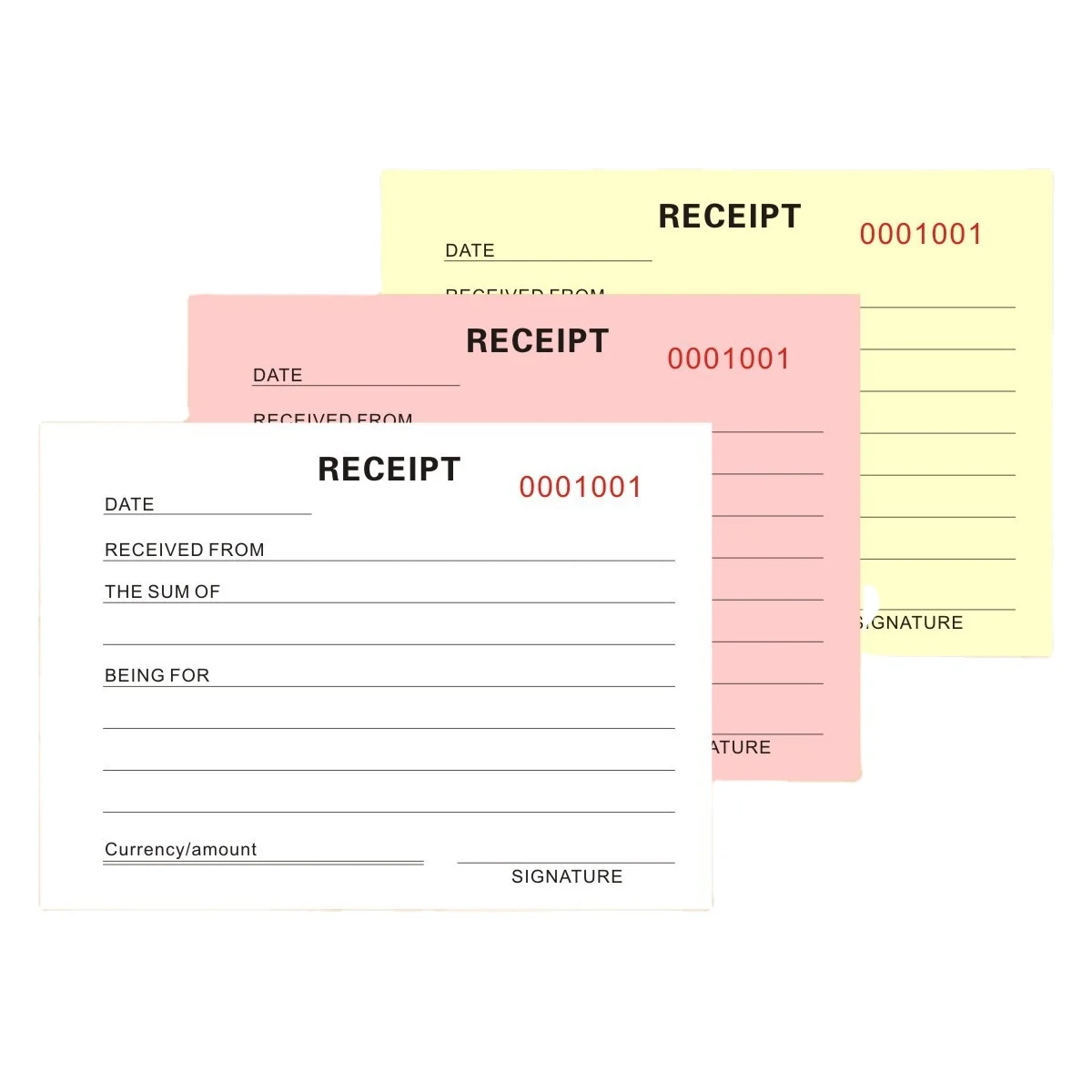 English Delivery Note 3 Ply 2 Ply Carbonless Paper Double Triple in ...