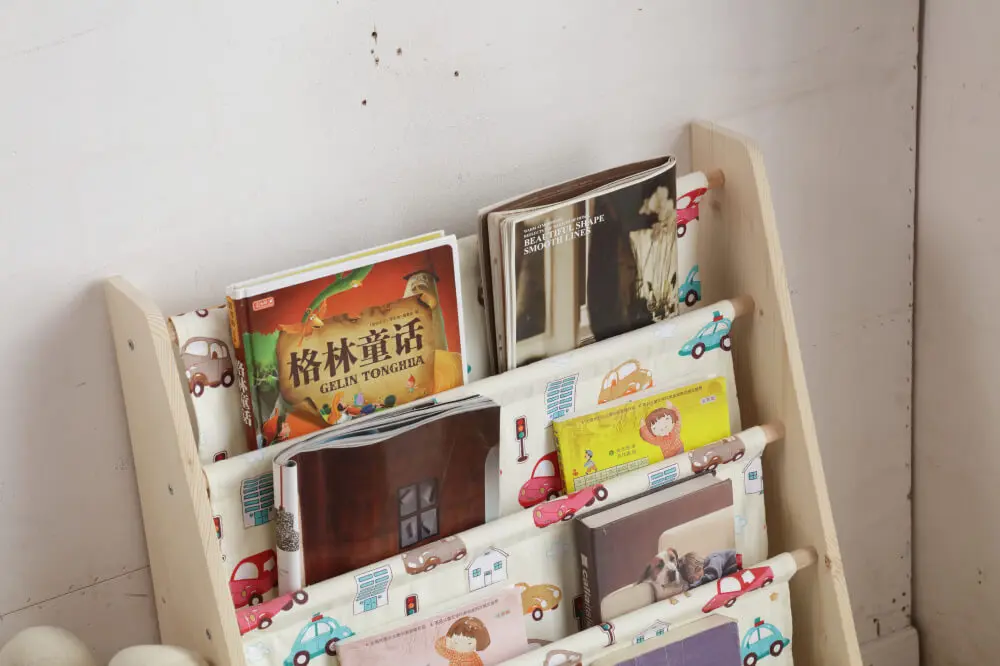 Portable Book Storage Shelf Bookcase,Modern Bookcase Cabinet Style Mini ...