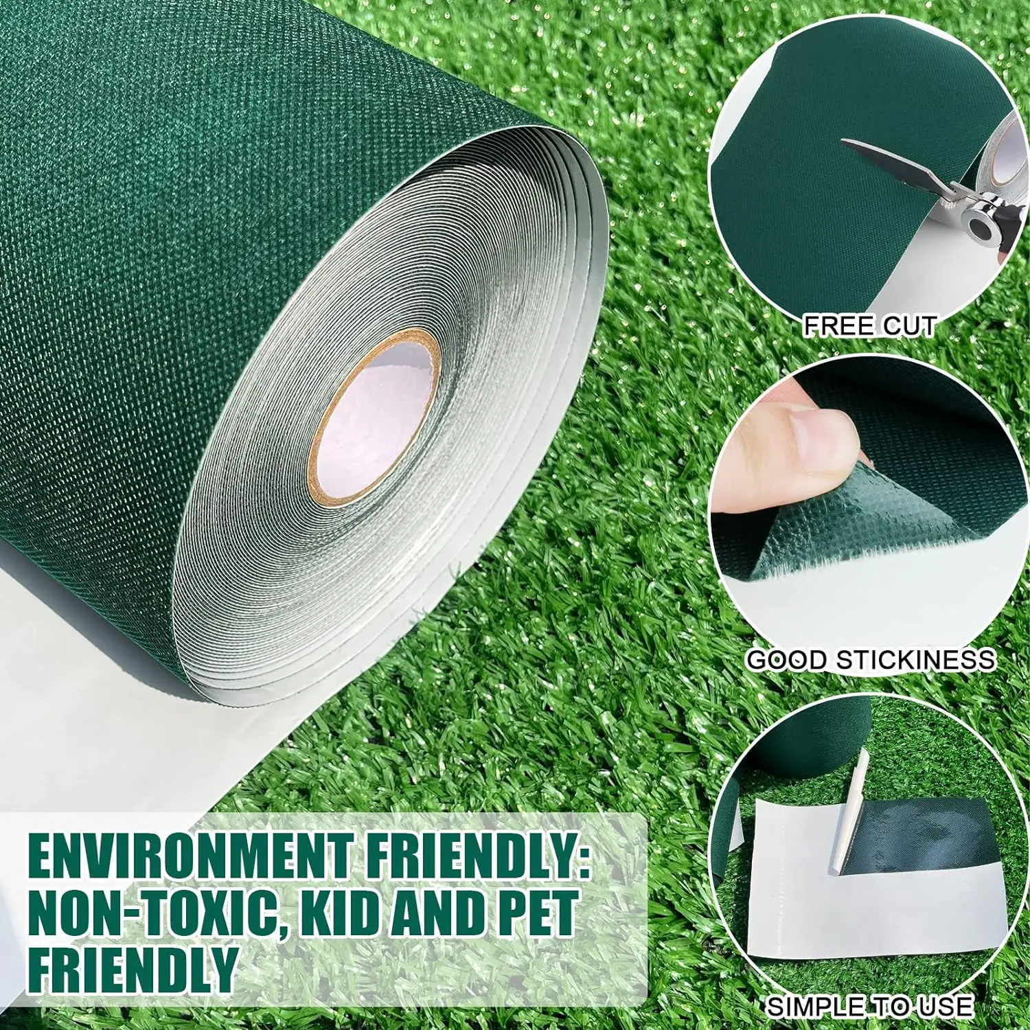 Artificial Grass Turf Tape Self Adhesive Tape Single-sided Joint Tape ...