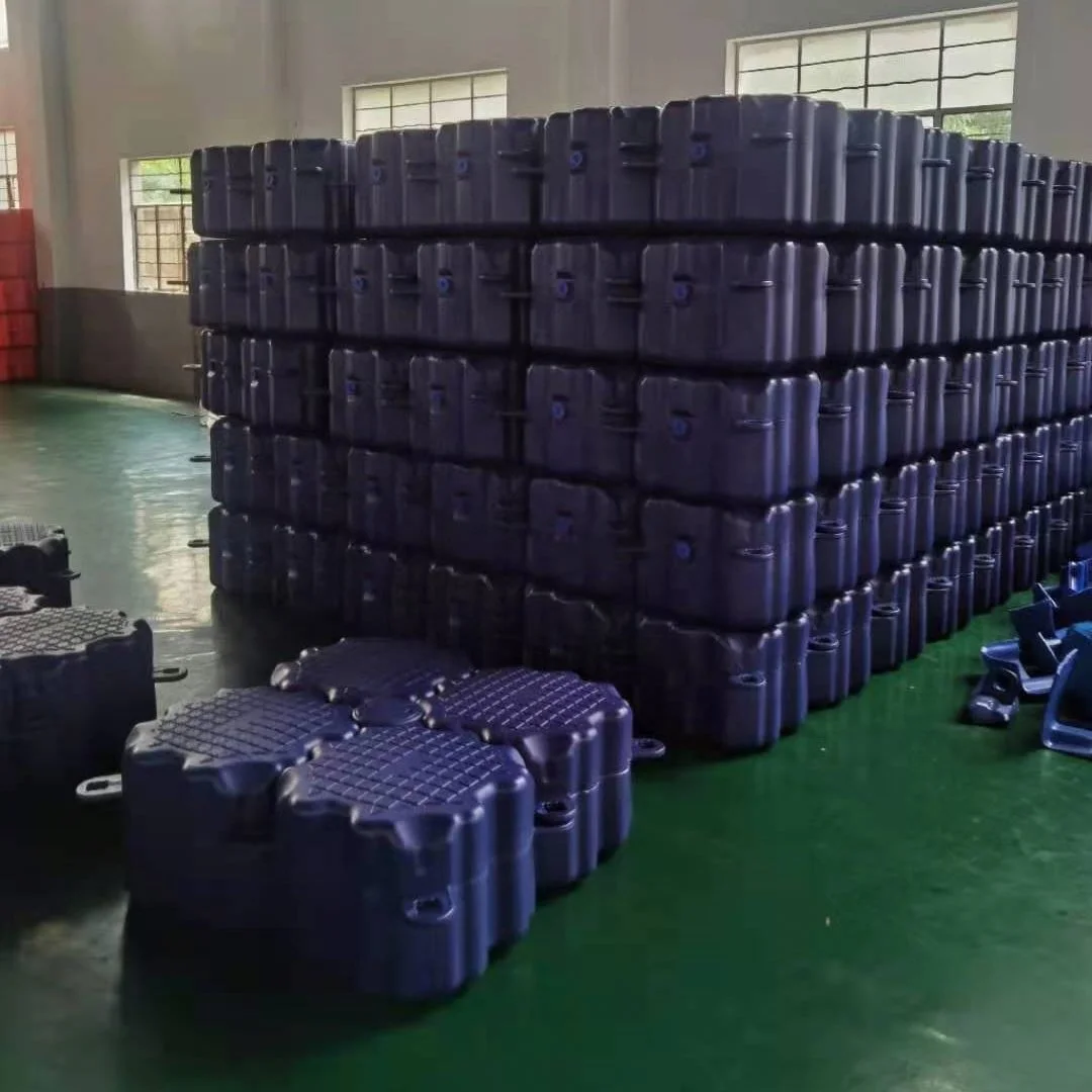 Uv Resistant Hdpe Stable Floating Pontoon Platform Floating Bridge ...