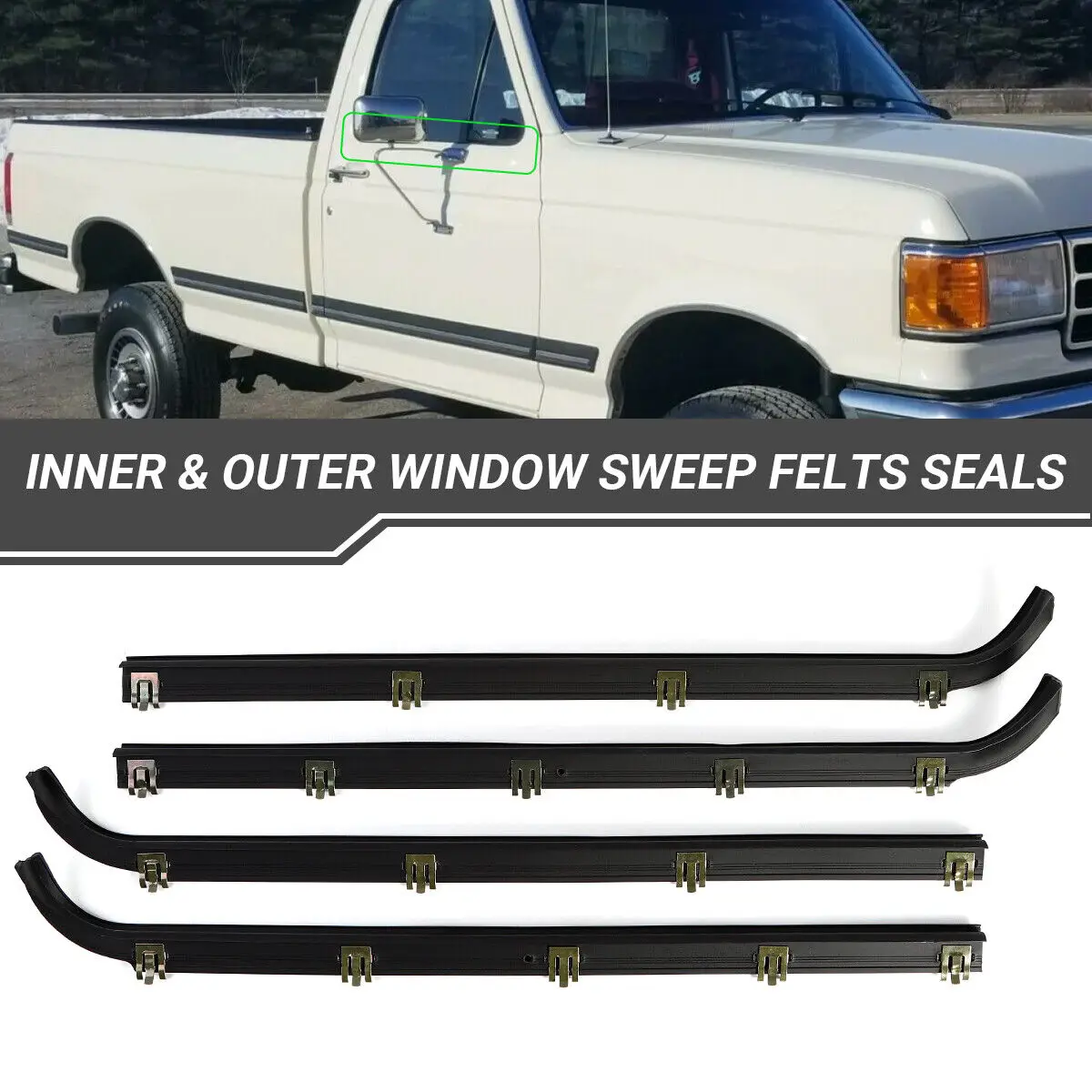 Ford Ranger Raptor Door And Window Moldings Ford Ranger Raptor - Buy ...