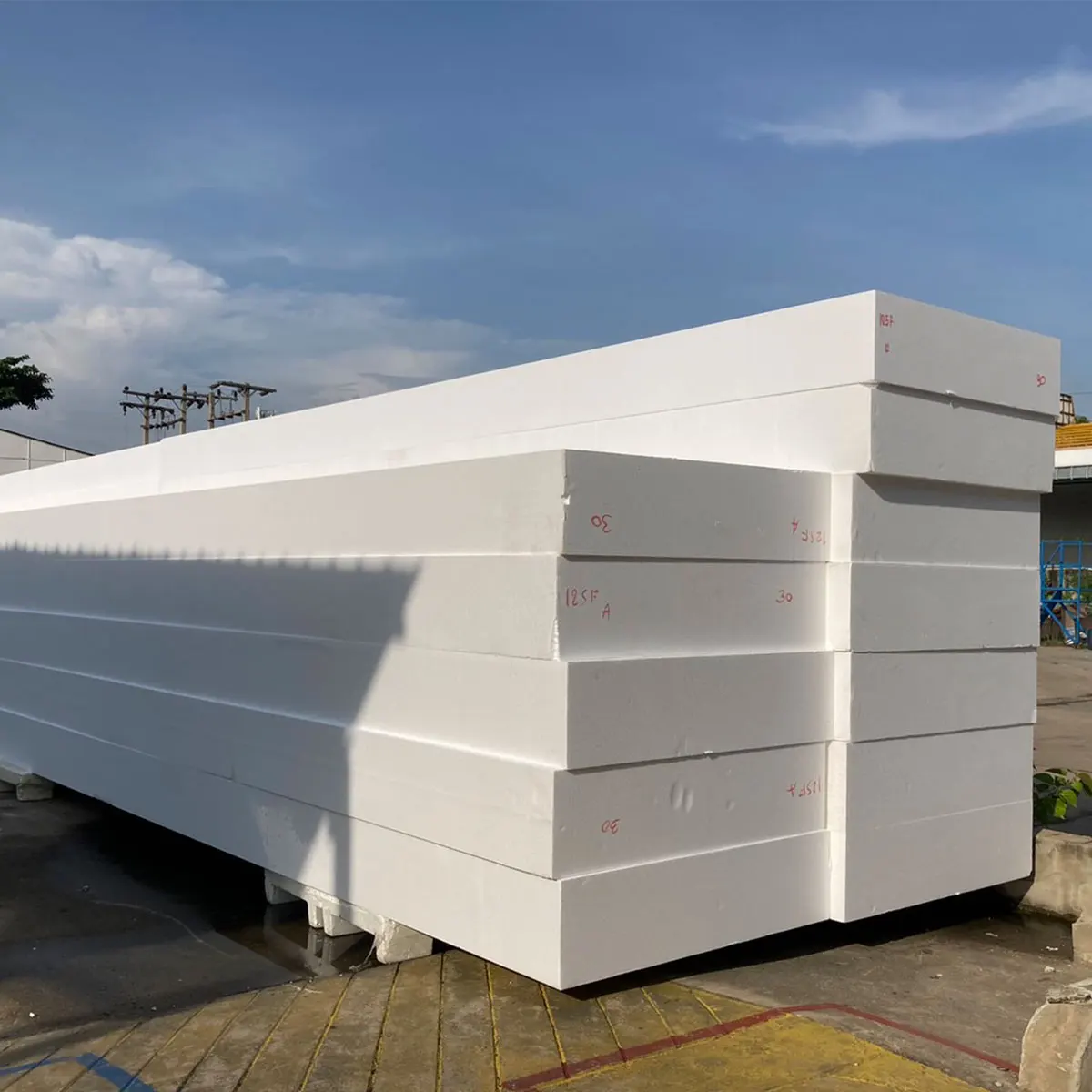 High Quality Eps Styrofoam Foam Block Use As Landfill Material Instread ...