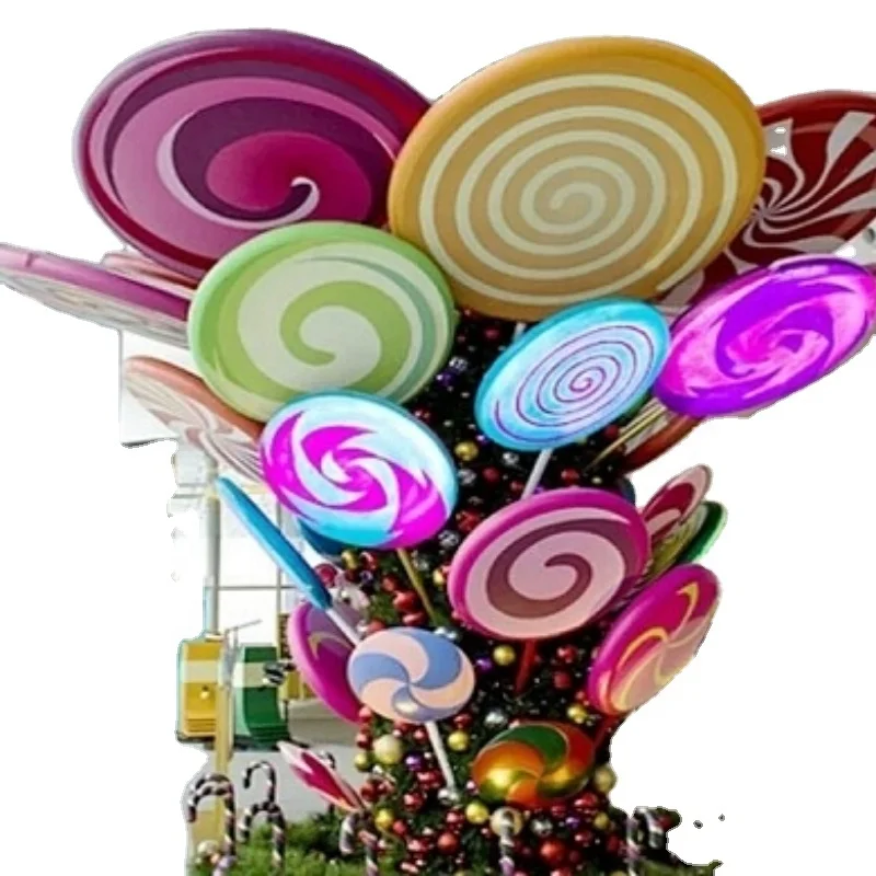Customized Large Fiberglass Candy Props - Life Size Sculptures