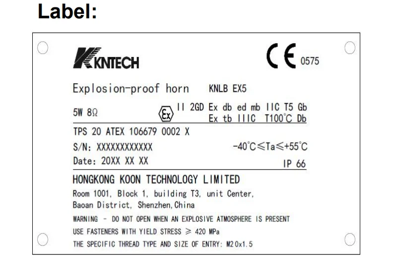 Explosion Proof Speakers Paging Atex Horn Rugged And Durable Mining ...