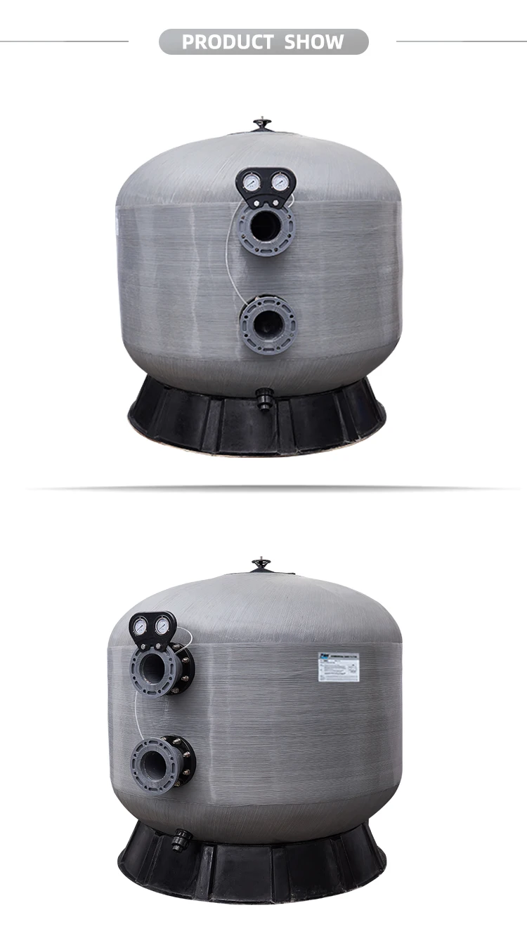 Fiberglass Flange Sand Filter Tank Commercial Swimming Pool Rapid Sand ...