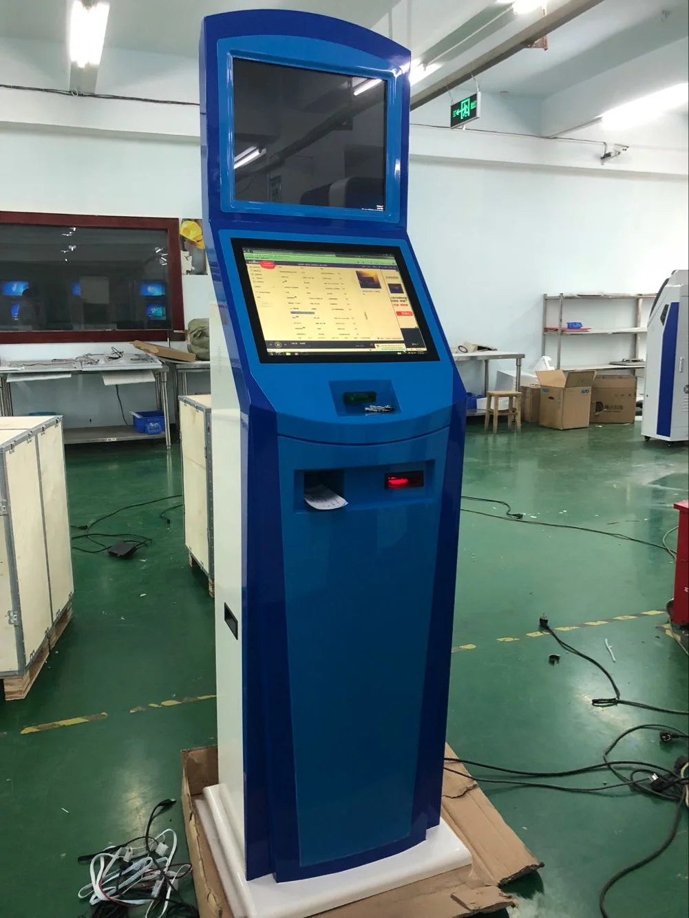 19inch Dual Touch Screen Betting Ticket Printing Terminal ...