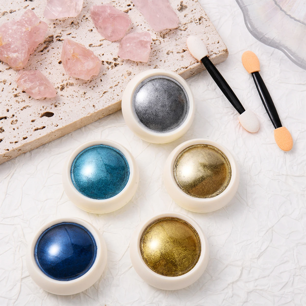 2024 European Standard Non-microplastics 12 Colors Chrome Pigment ...