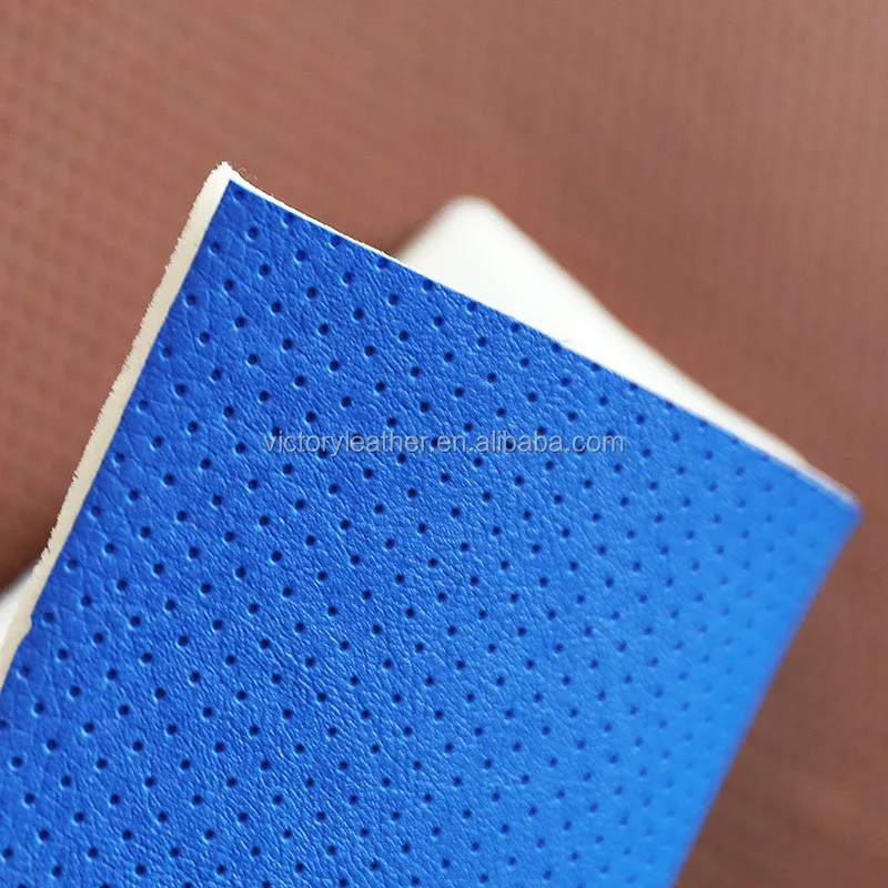 Perforated PVC Synthetic Leather for Automotive Upholstery
