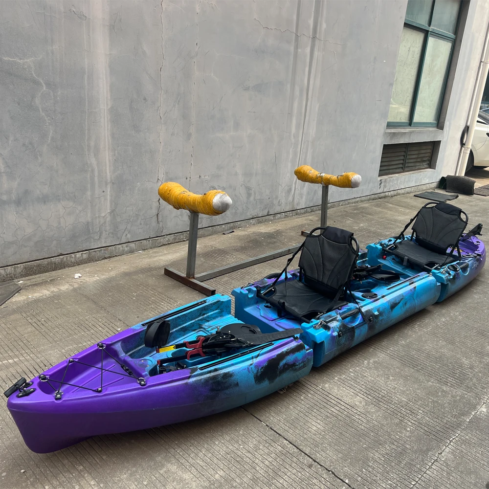 2-person Kayak with Flap System - Ideal for Fishing & Sports