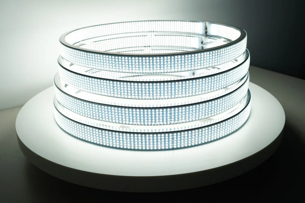 Kingshowstar LED Wheel Light 12-Row Double Side Yellow & White Switch ...