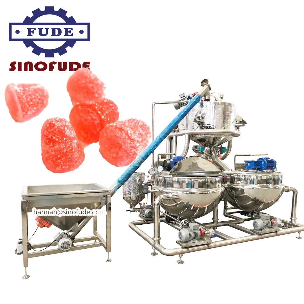 Industrial Jelly Gummy Candy Sugar Coating Machine/candy Surface ...