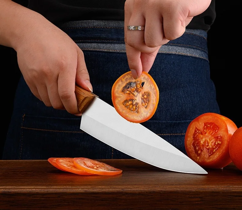 Chef Knife Professional Sharp Kitchen Knife 4cr13 Stainless Steel High ...