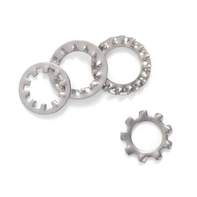 DIN6797 DIN6798 Stainless Steel External Tooth Washer M5-M30