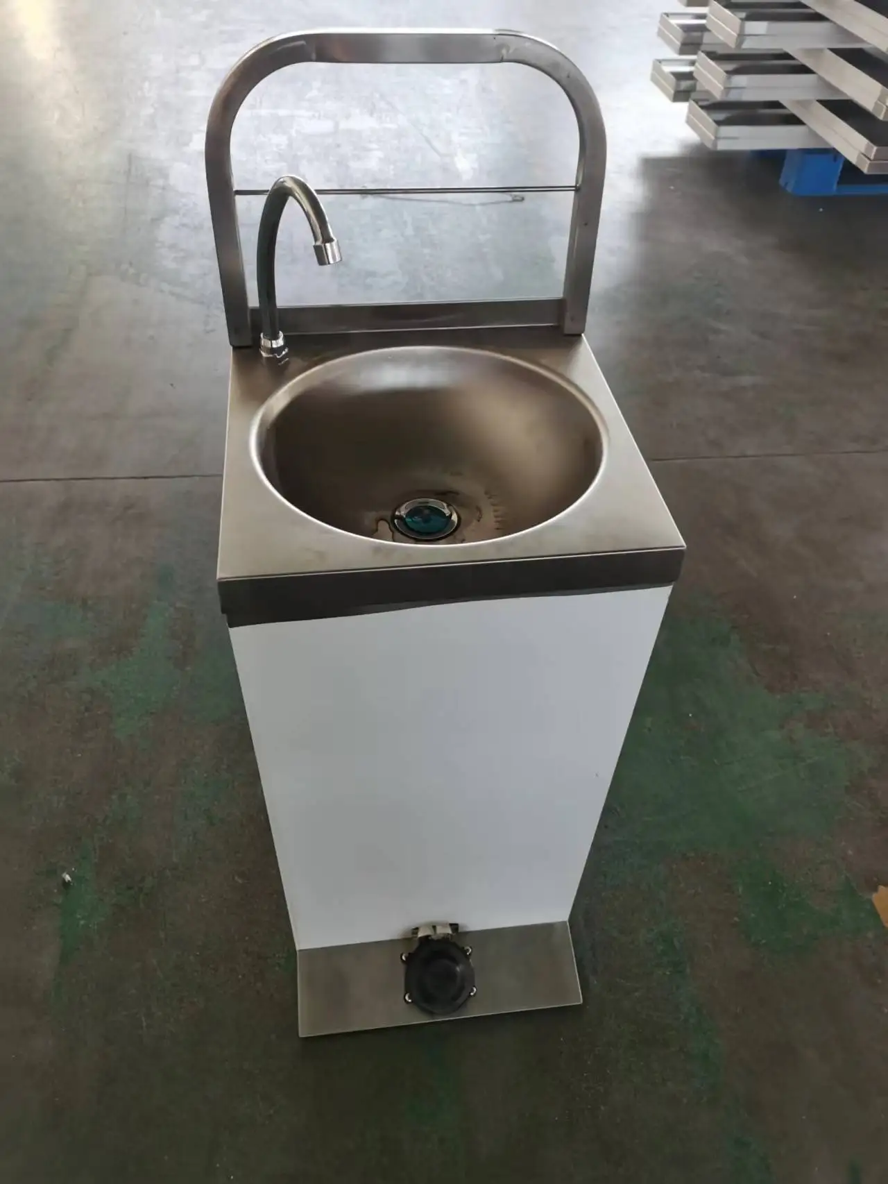 Custom Made Hospital Portable Hand Wash Sink - 304 Stainless Steel