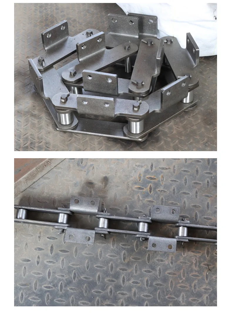 Large-pitch Industrial Heavy-duty Alloy Leaf Chain Single-pitch Plate ...
