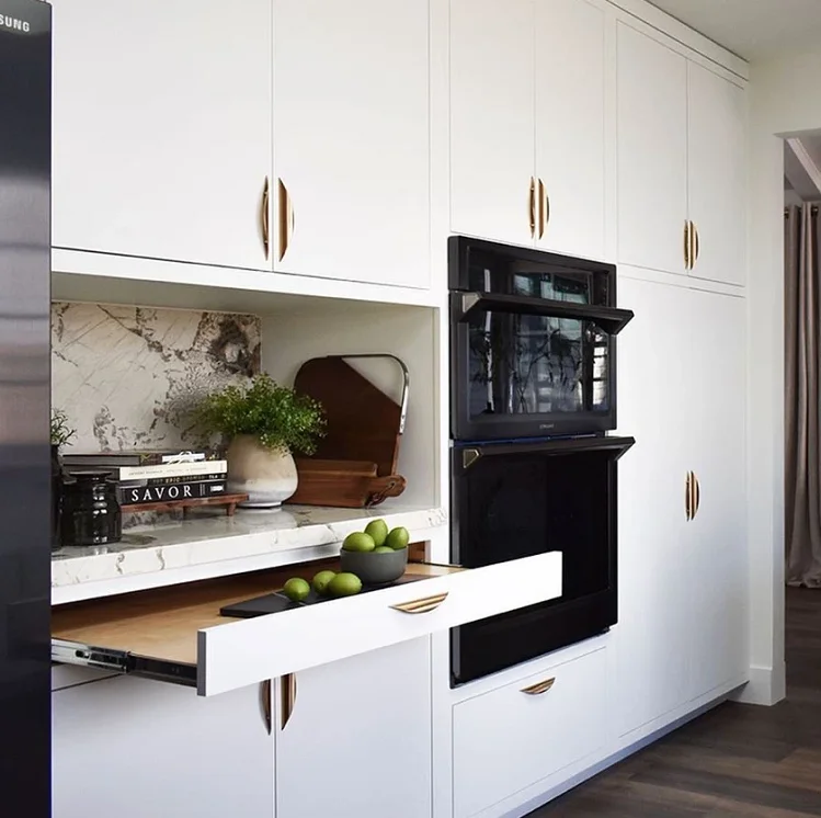 Solid Brass Hexagonal Drawer Buttons Modern Furniture Cabinet Knob and ...