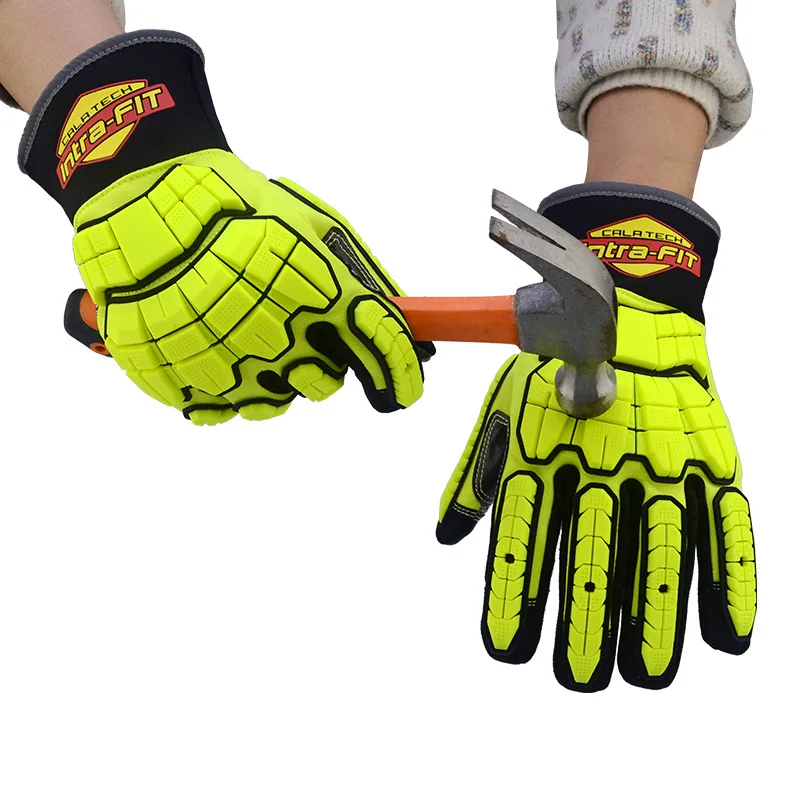 Heavy-Duty Multi-Functional Rescue Gloves Anti-impact Anti-Cut Anti ...