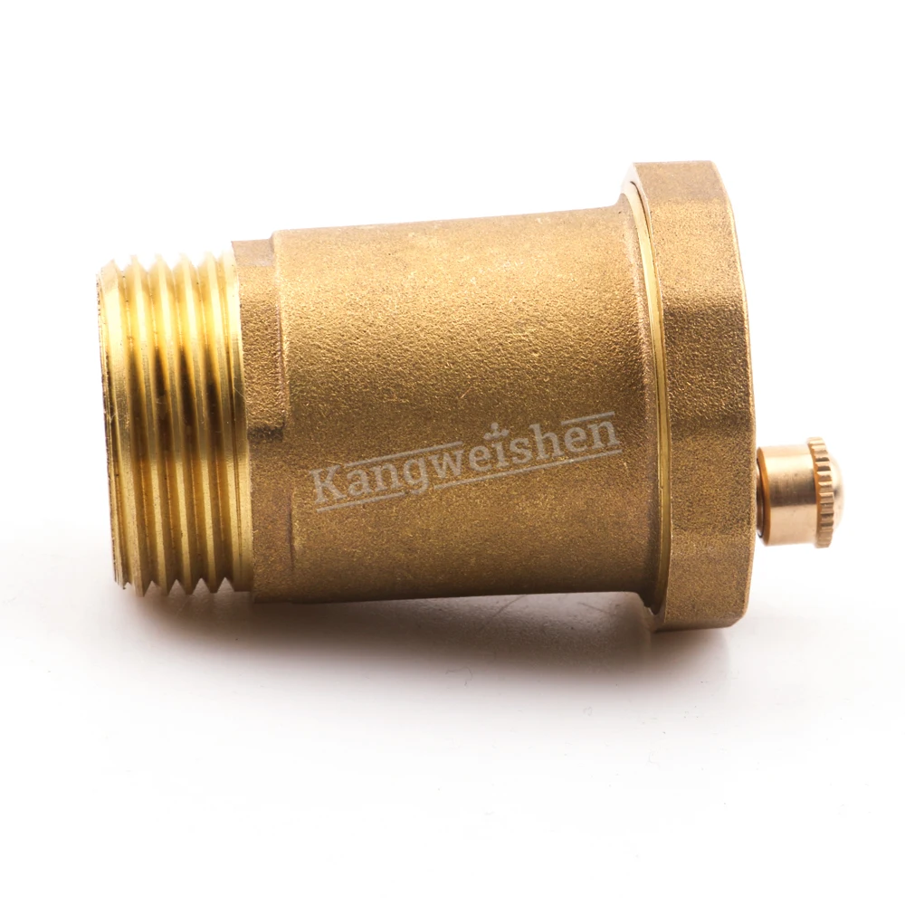 1 Inch Brass Air Vent Valve Automatic Screw Adjustable Air Relief Valve ...