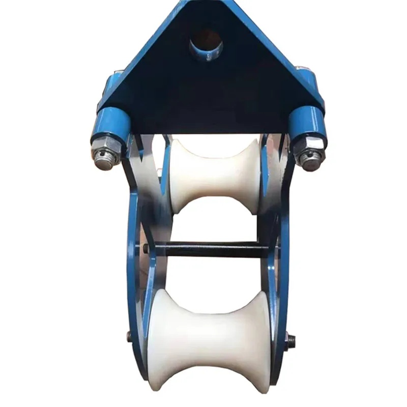 Single Wheel Stringing Laying Rollers Hook Suspension Electric Cable ...