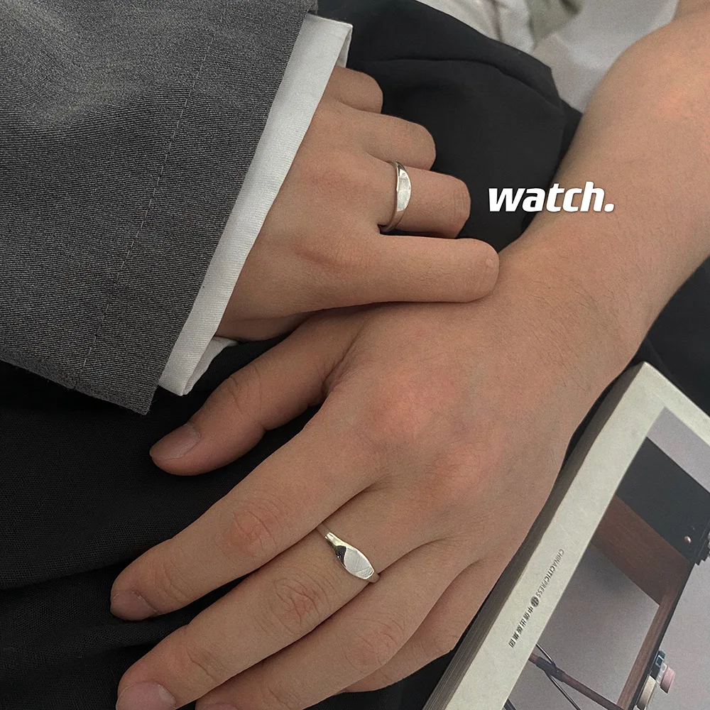 Luxury Gioielli In Argento 925 Simple Design Adjustable Love Promise ...