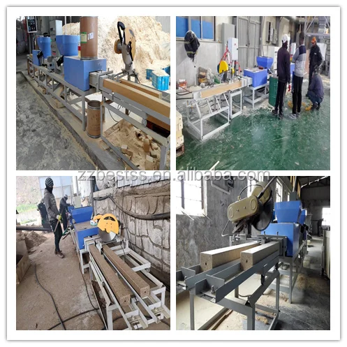 ZZBEST Wood Sawdust Block Making Machine - Easy & Efficient